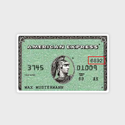 CVC/CVV code popup - Condor